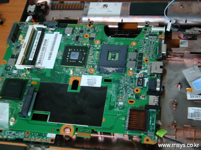 노트북수리 - [도시바 노트북수리]도시바 AX/55E 전원램프는 점등되나 화면무 노트북수리