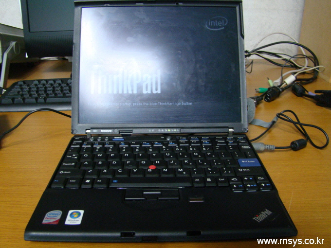 노트북수리 - 충북에서 레노버 X61 레노버노트북 입고됨 (충북)