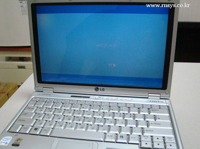 노트북수리 - LG XNOTE LW25 부팅되지 않는 노트북수리 (부산 해운대구)