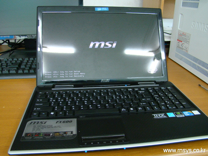 노트북수리 - [MSI 노트북수리] MSI FX600 액정깨짐 노트북수리