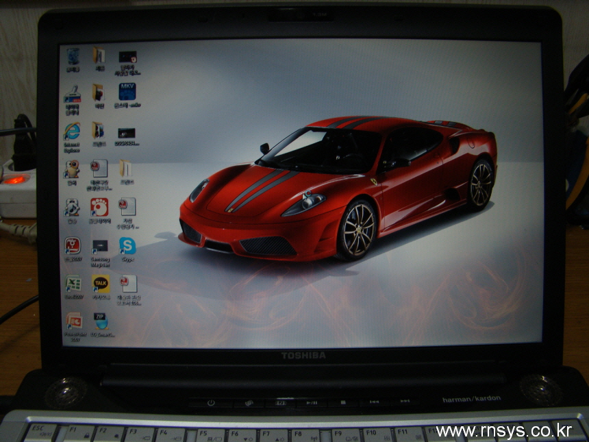 노트북수리 - 도시바M200 삐소리후 화면안켜지는 도시바노트북수리 (서울 용산)