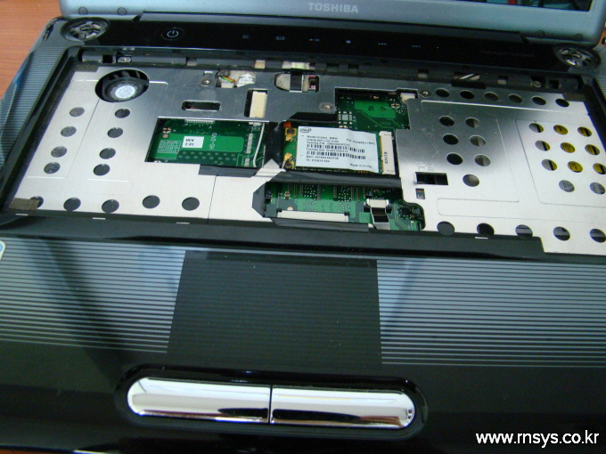 노트북수리 - [도시바 A300] 도시바 새틀라이트 A300 리부팅현상 노트북수리