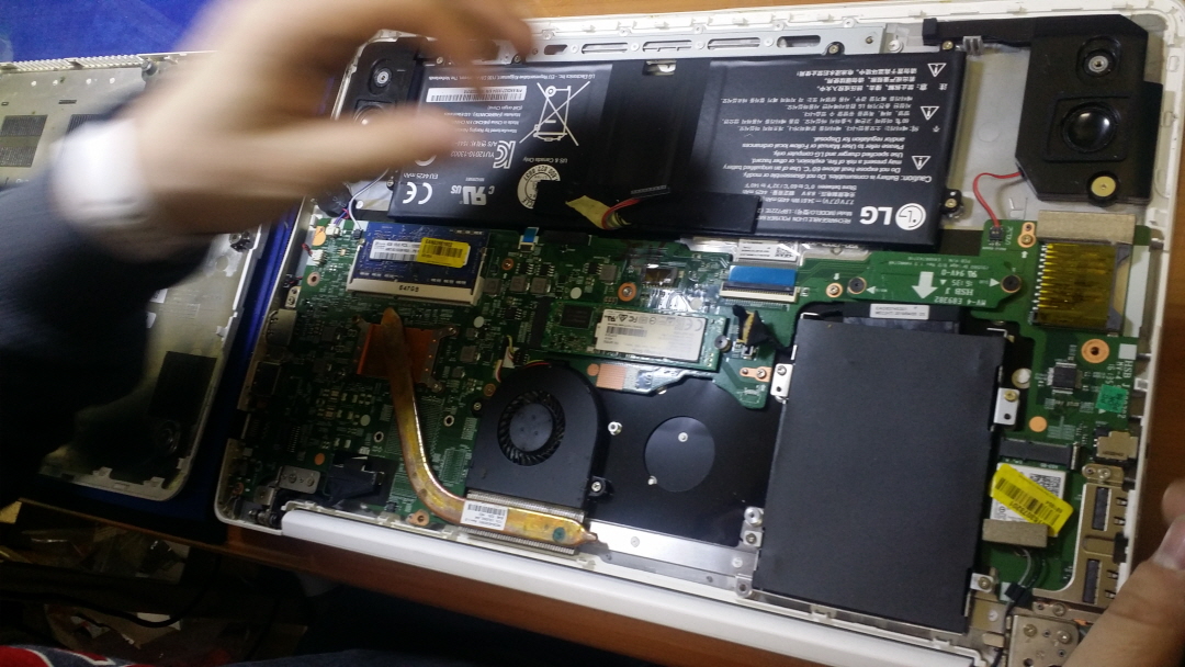 노트북수리 - LG15U56 노트북 침수노트북수리(광주)