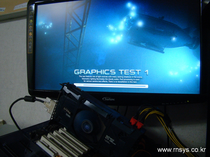 그래픽카드수리 - GTX460 부팅중 멈춤증상의 그래픽카드수리 (광주)