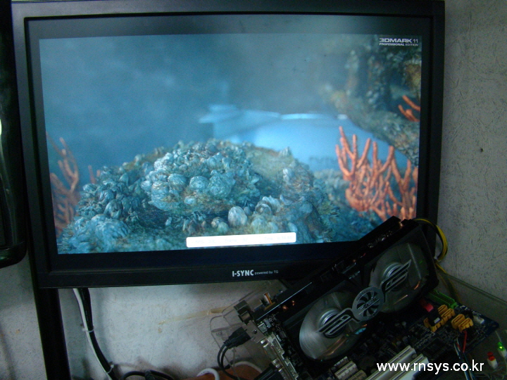 그래픽카드수리 - 쿼드로 3400 화면깨짐 그래픽카드수리 (광주)